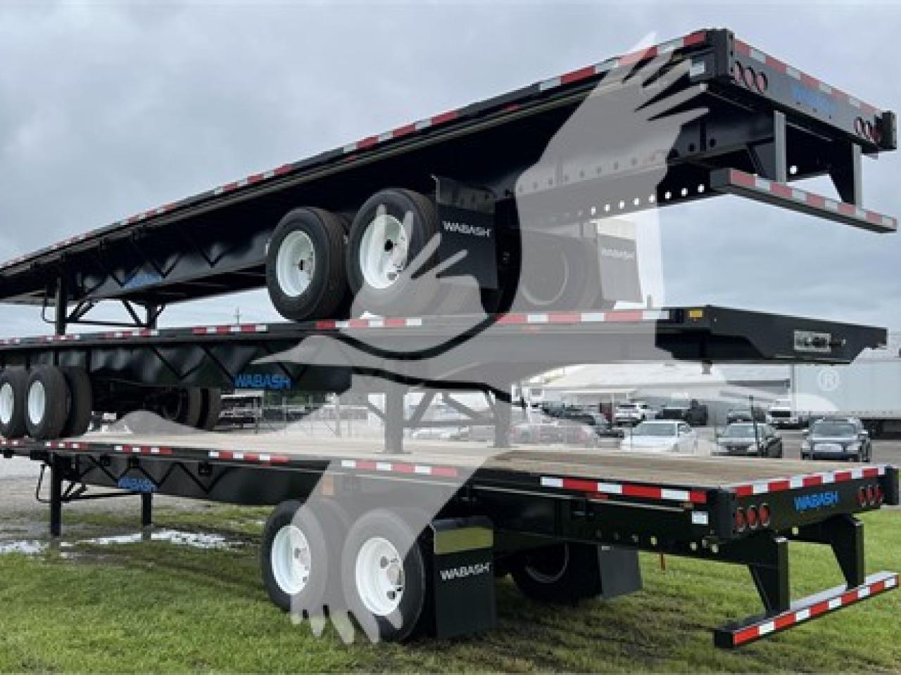 New 2024 WABASH 48' STEEL AIR SLIDER, FET INCLUDED For Sale in ...