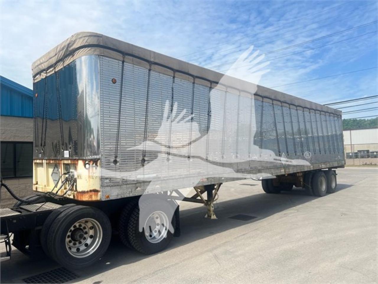 Used 1990 FRUEHAUF 45'X102"X12'6" OPEN TOP STAINLESS STEEL VAN For Sale ...